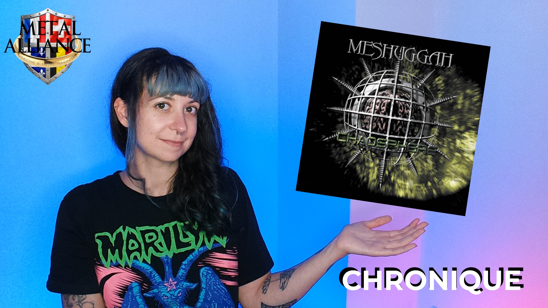 Chronique : Meshuggah (Chaosphere - réédition) - Metalalliance
